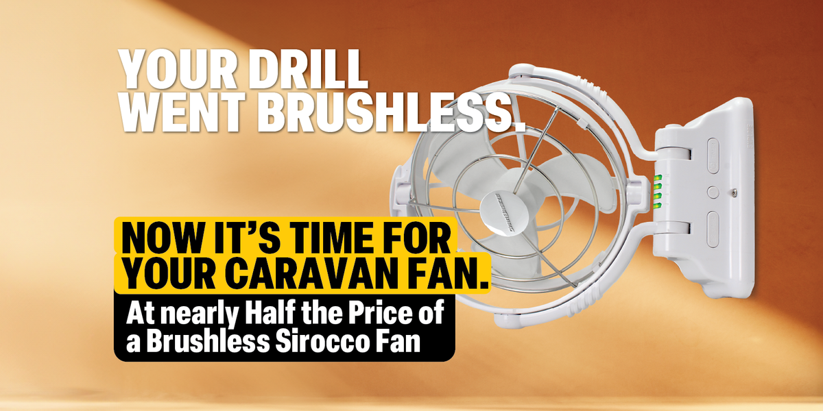 12V Fans for Caravan & Camping — MEAN MOTHER 4X4